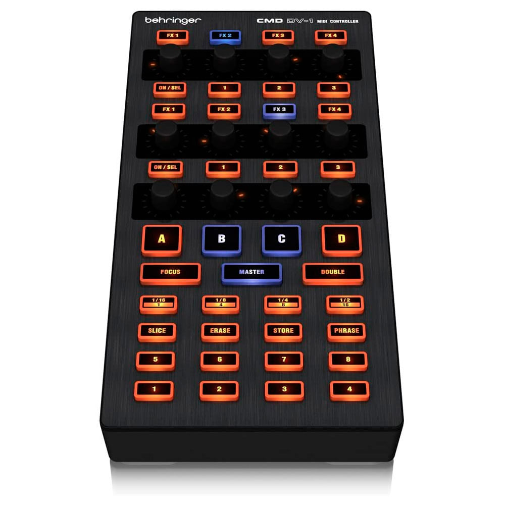 Controlador Behringer CMD DV-1| Efectos Duales Controlador Behringer CMD DV-1| Efectos Duales